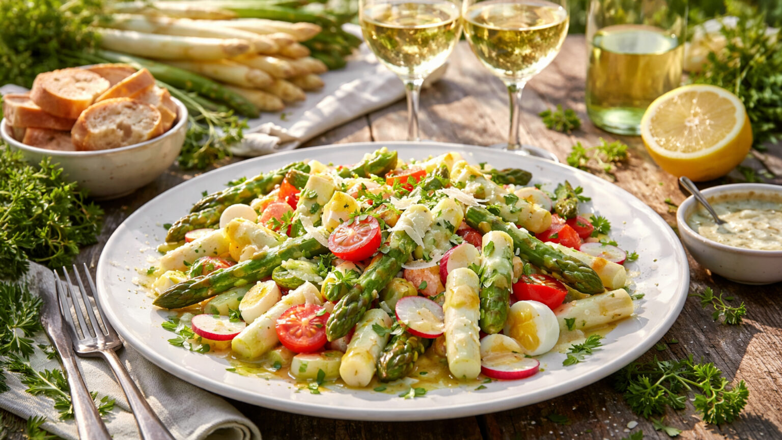 Welches Gemse Passt Zu Grnem Spargel